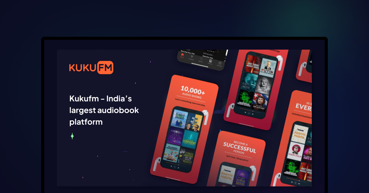 Growth of KukuFM as Top Audiobook Platform